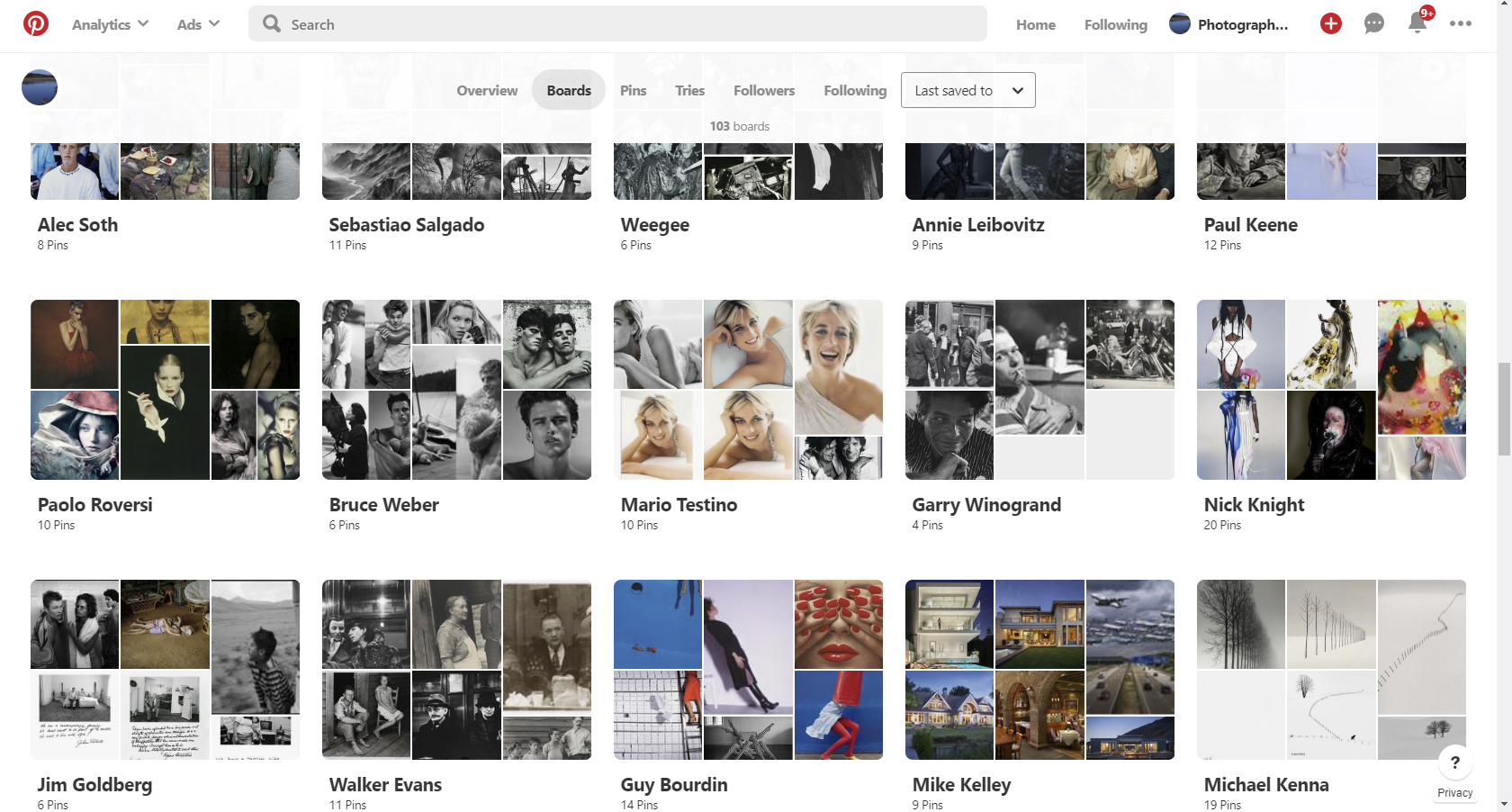 Top 100 Photographers of All Time - Ten Thousand Hours Photography